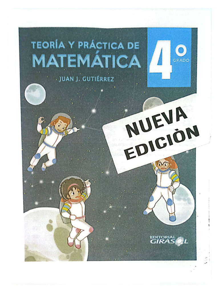 Teoría y Prácticas de Matematica 4 Juan Gutierrez | PDF