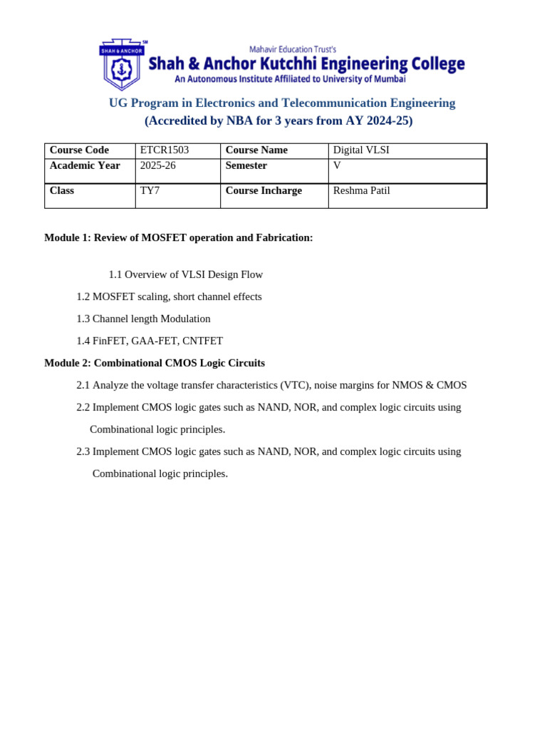 Mse Curriculum 1 | PDF