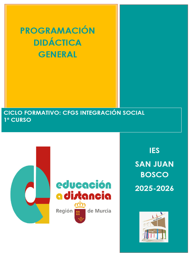Guía Didáctica CFGS Integración Social | PDF | Moodle | Aprendizaje