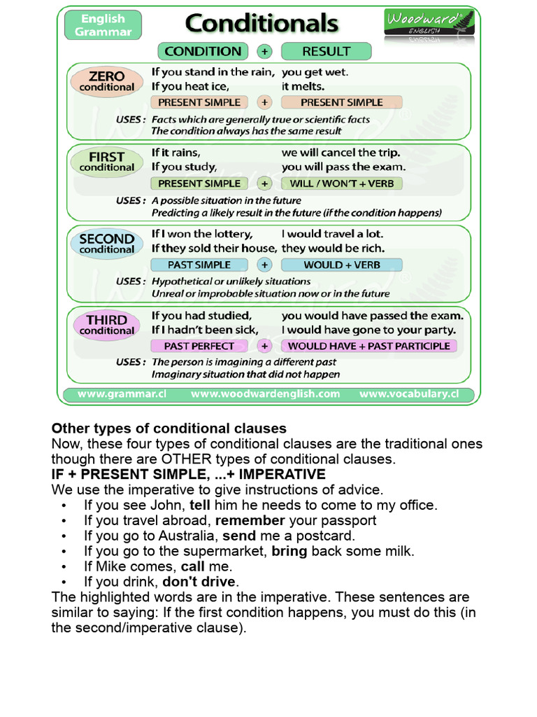 Understanding Conditional Clauses | PDF