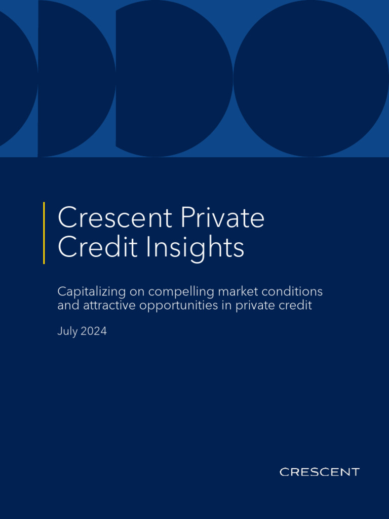Private Credit Insights: M&A Trends 2024 | PDF | Debt | Leveraged Buyout