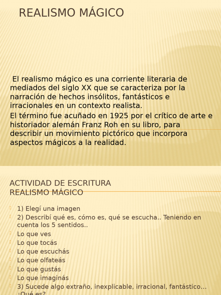 Realismo Mágico (1) | PDF | Realismo literario | Gabriel García Márquez