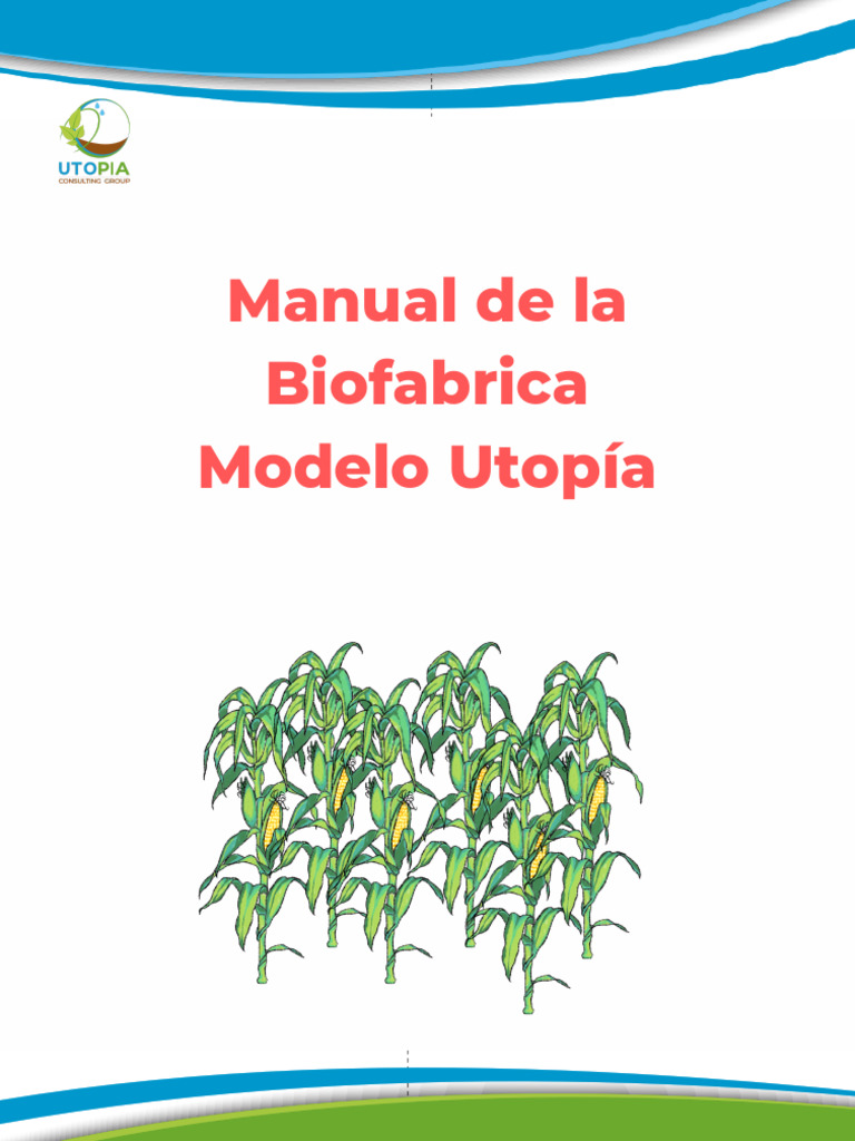 Manual de Biofábrica Modelo Utopía | PDF | Agua | Lima (Material)