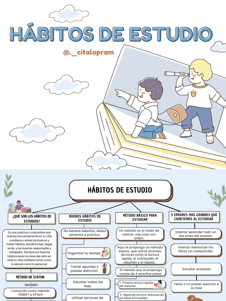 Mejora tus Hábitos de Estudio Efectivos | PDF | Ciencia cognitiva ...