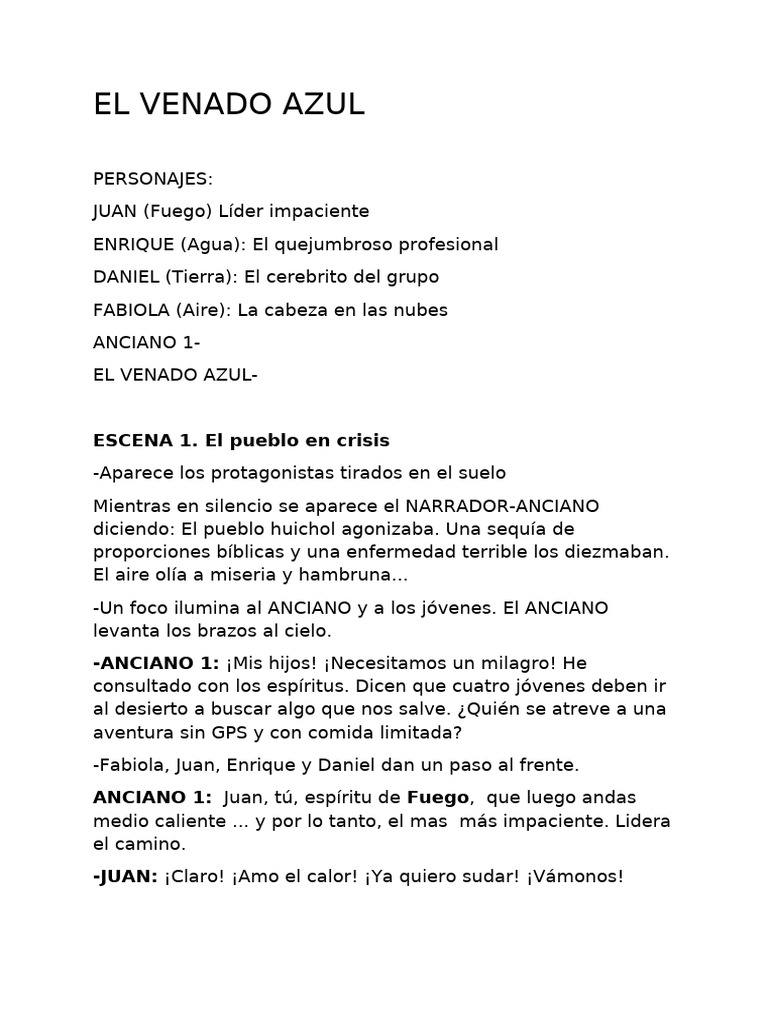 El Venado Azul | PDF