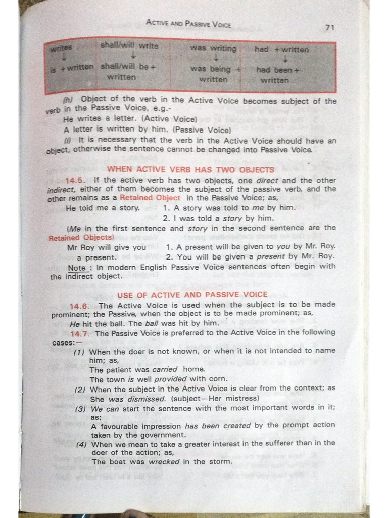 Important Grammar Examples | PDF