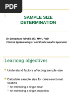 OpenEpi Sample Size Calculator Guide | PDF | Standard Error | Sampling ...