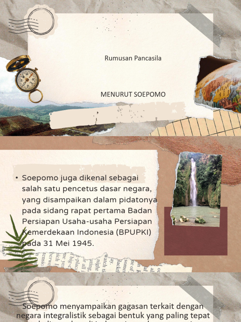 Rumusan Pancasila Menurut Soepomo dan Hatta | PDF
