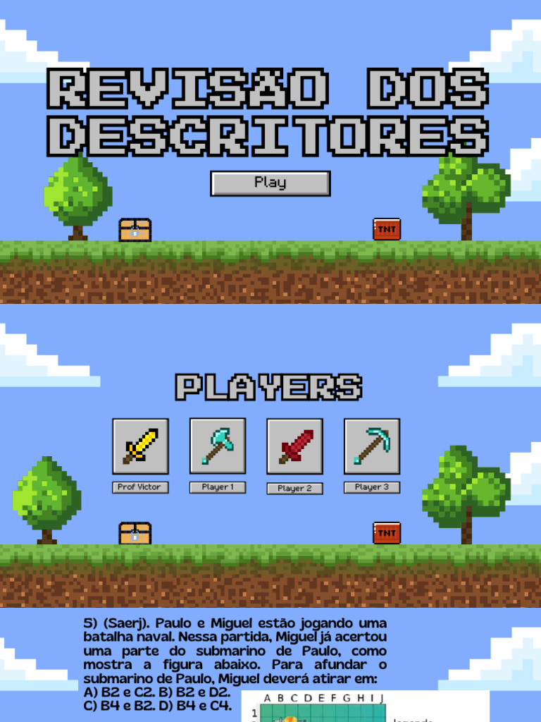 Blue Green Pixel Retro Quiz Trivia Game Presentation (3) | PDF