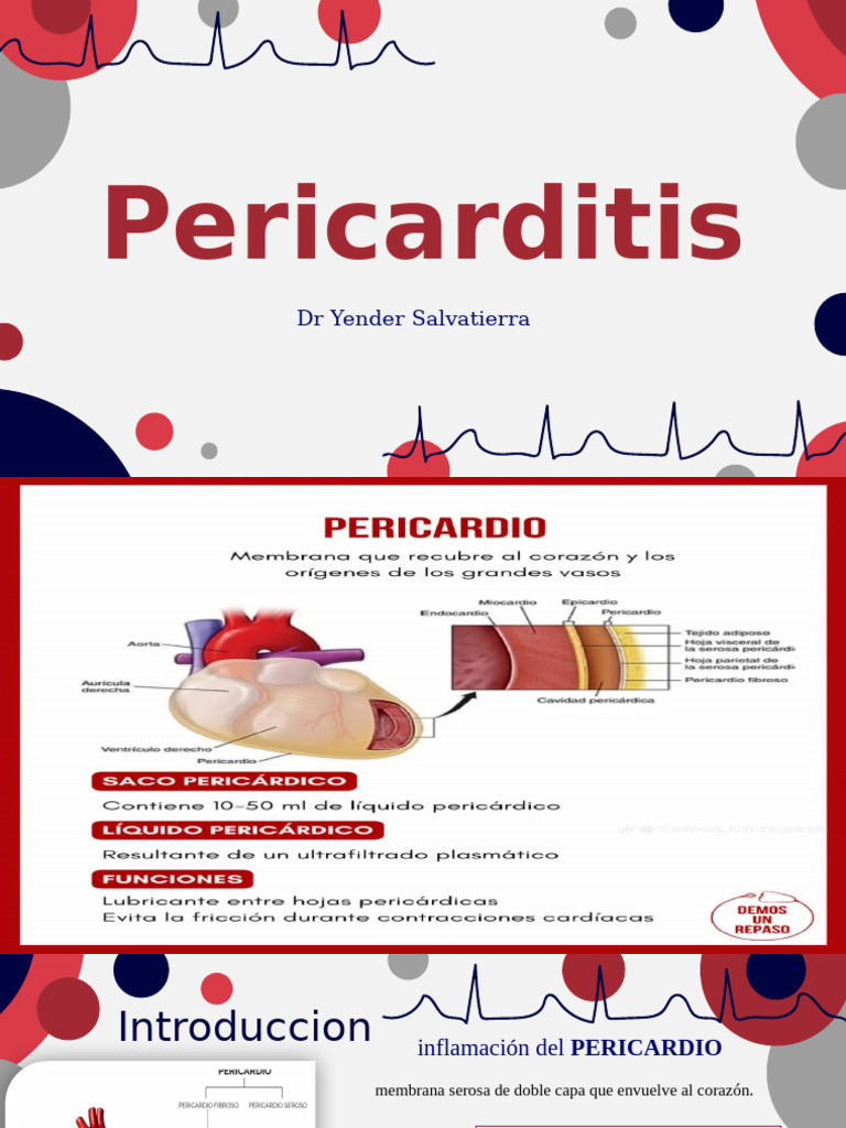 Pericarditis Fisiopatologia | PDF | Especialidades Medicas | Medicina ...