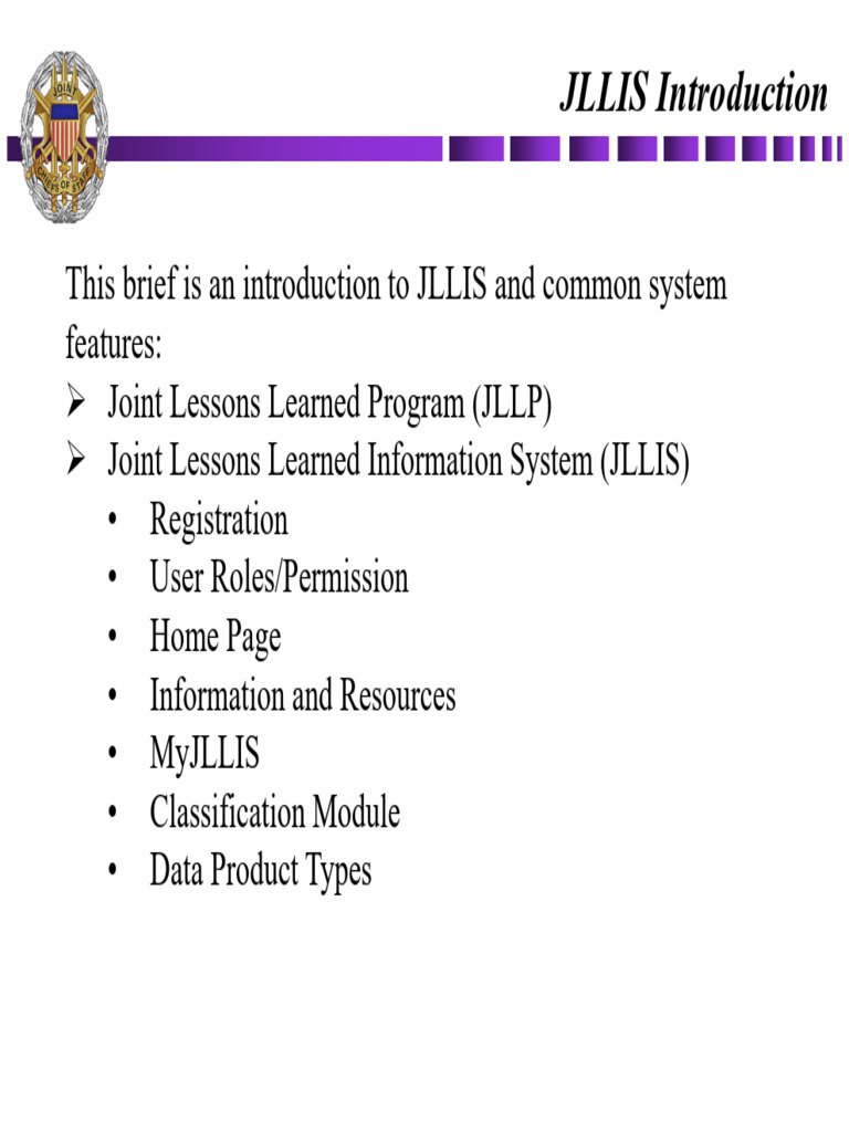 JLLIS Overview and Registration Guide | PDF | Tag (Metadata) | Evaluation