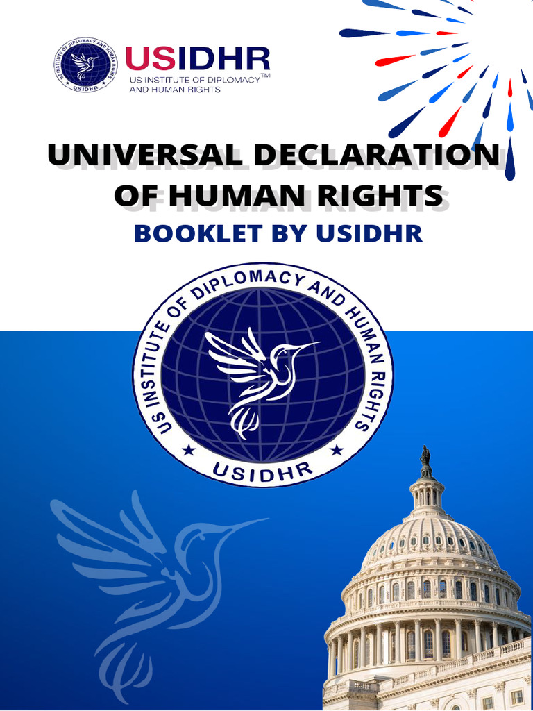 Universal Declaration of Human Rights USIDHR | PDF | Human Rights | Slavery
