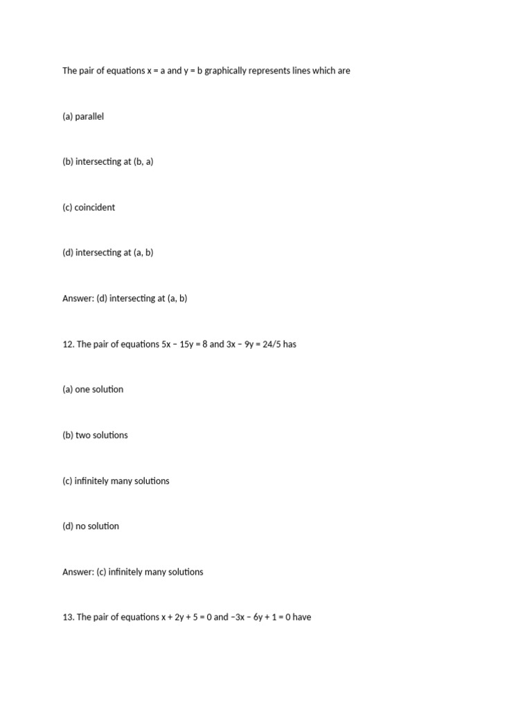 The Pair of Equ-WPS Office | PDF