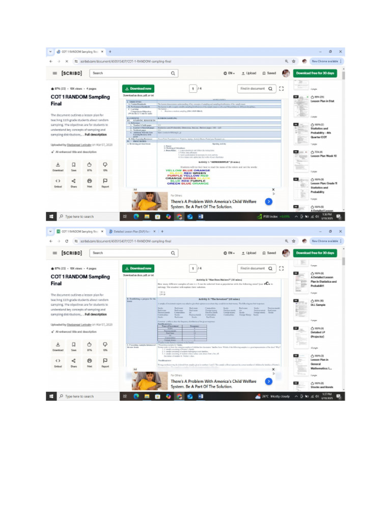 New Microsoft Word Document | PDF | Sampling (Statistics) | Techniques