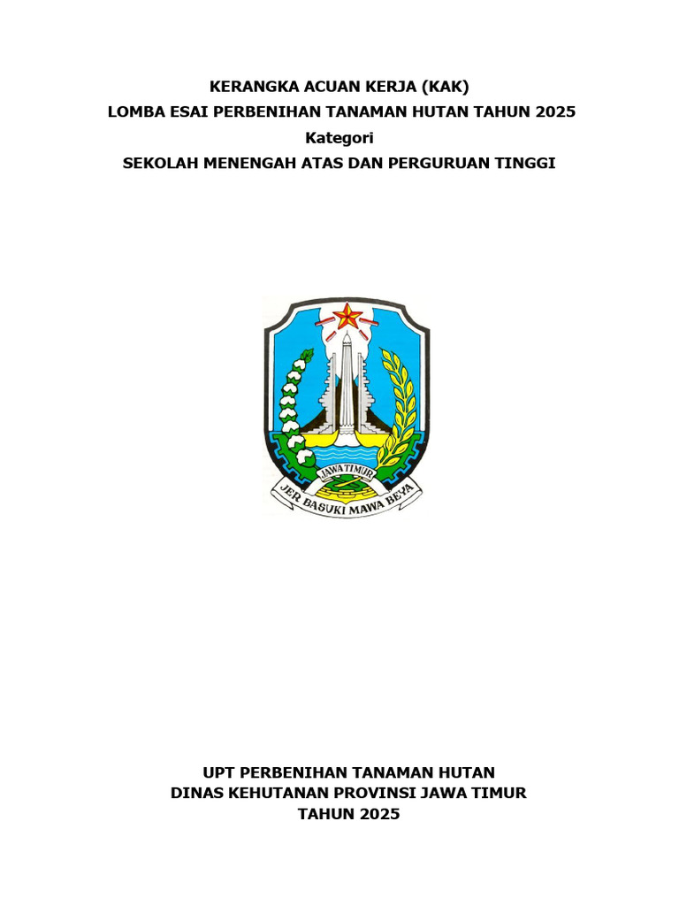 KAK Lomba Essay 2025 Kategori Sma N PT | PDF