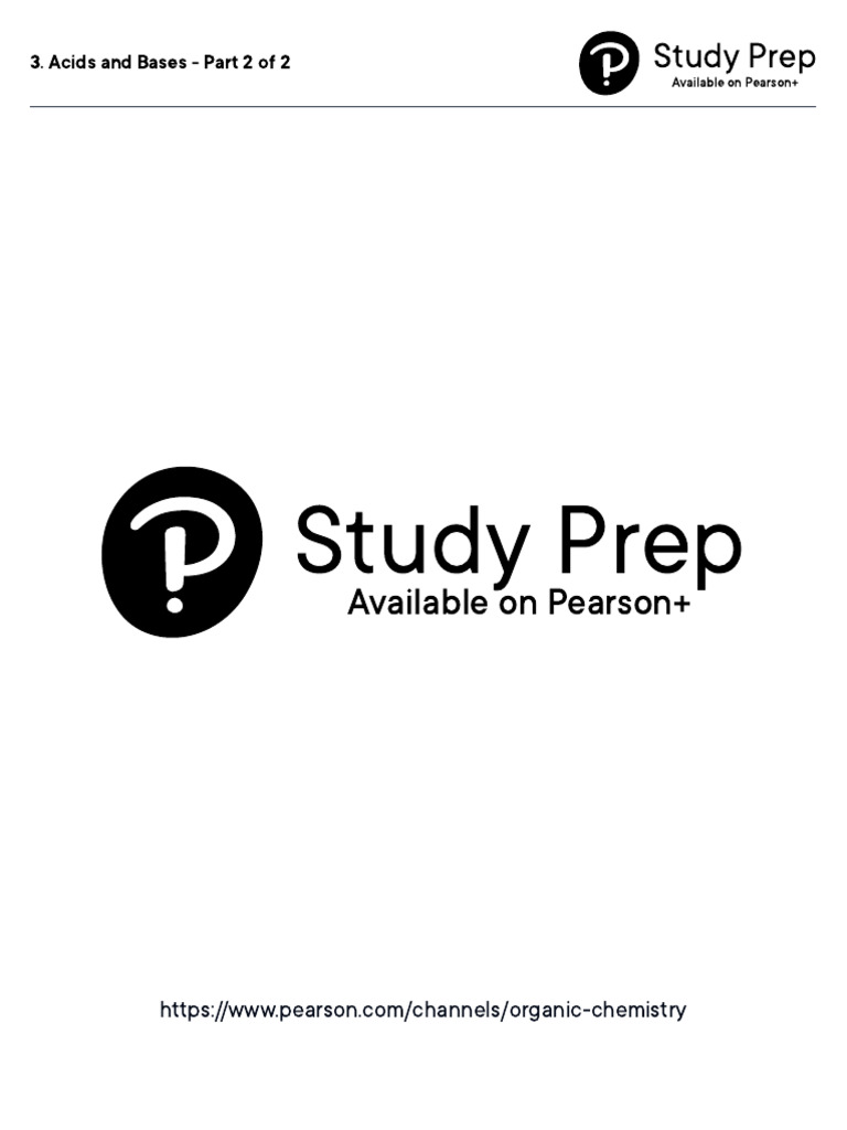 3. Acids and Bases - Part 2 of 2 Worksheet | PDF | Acid Dissociation ...