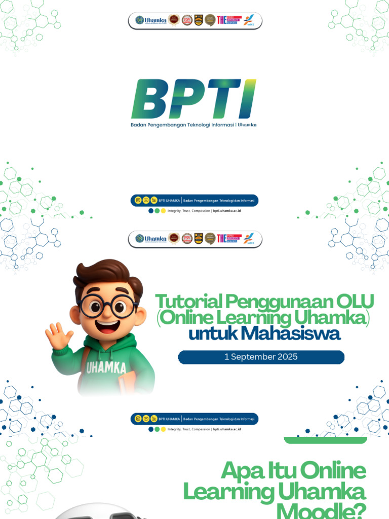 PPT Tutorial Penggunaan OLU Untuk Mahasiswa | PDF