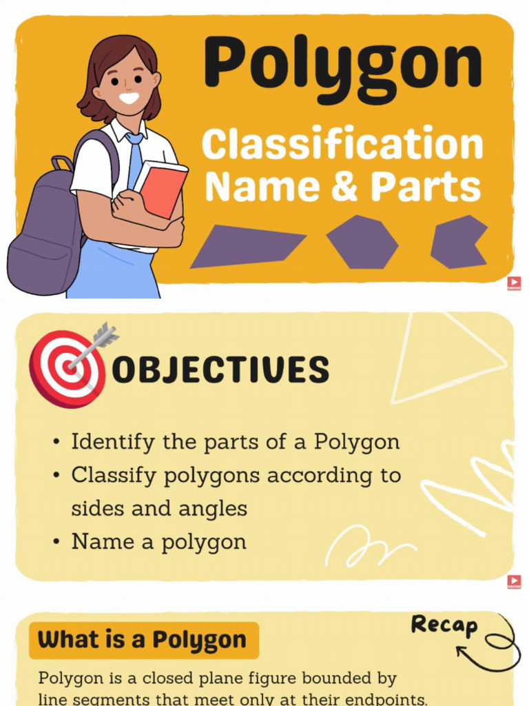 2 Classification Name and Parts of A Polygon Grade 7 2025-2026 | PDF
