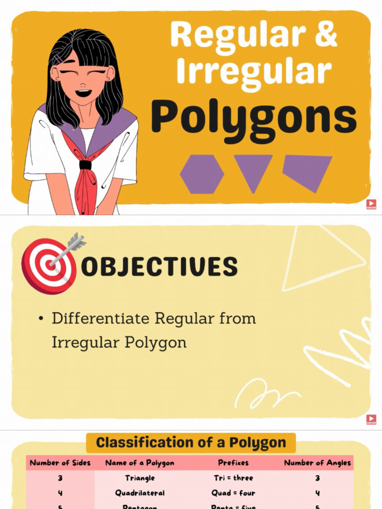 3 Regular and Irregular Polygons Grade 7 2025-2026 | PDF
