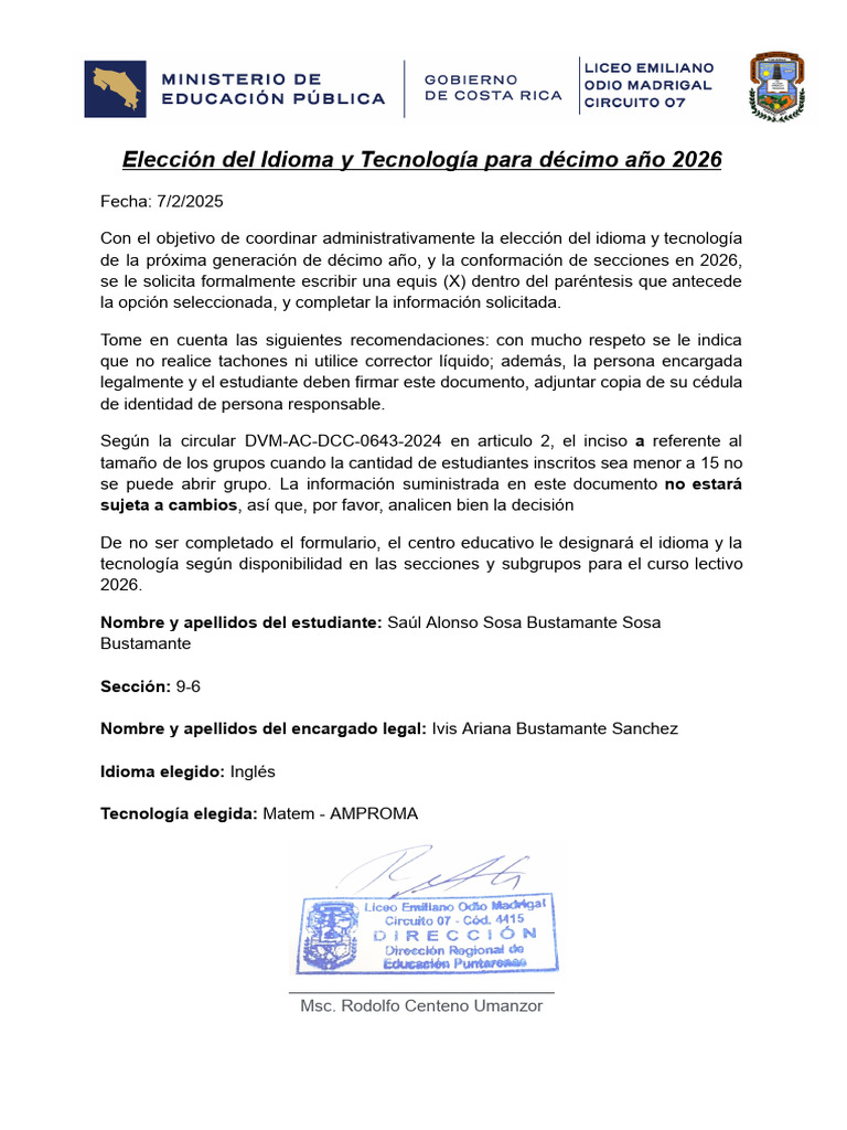 Elección de Idioma y Tecnología Saúl Alonso Sosa Bustamante Sosa | PDF