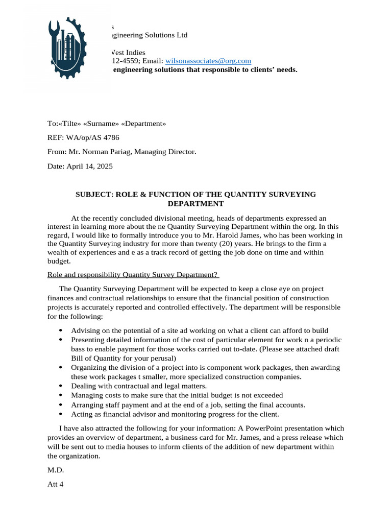Memo Form | PDF