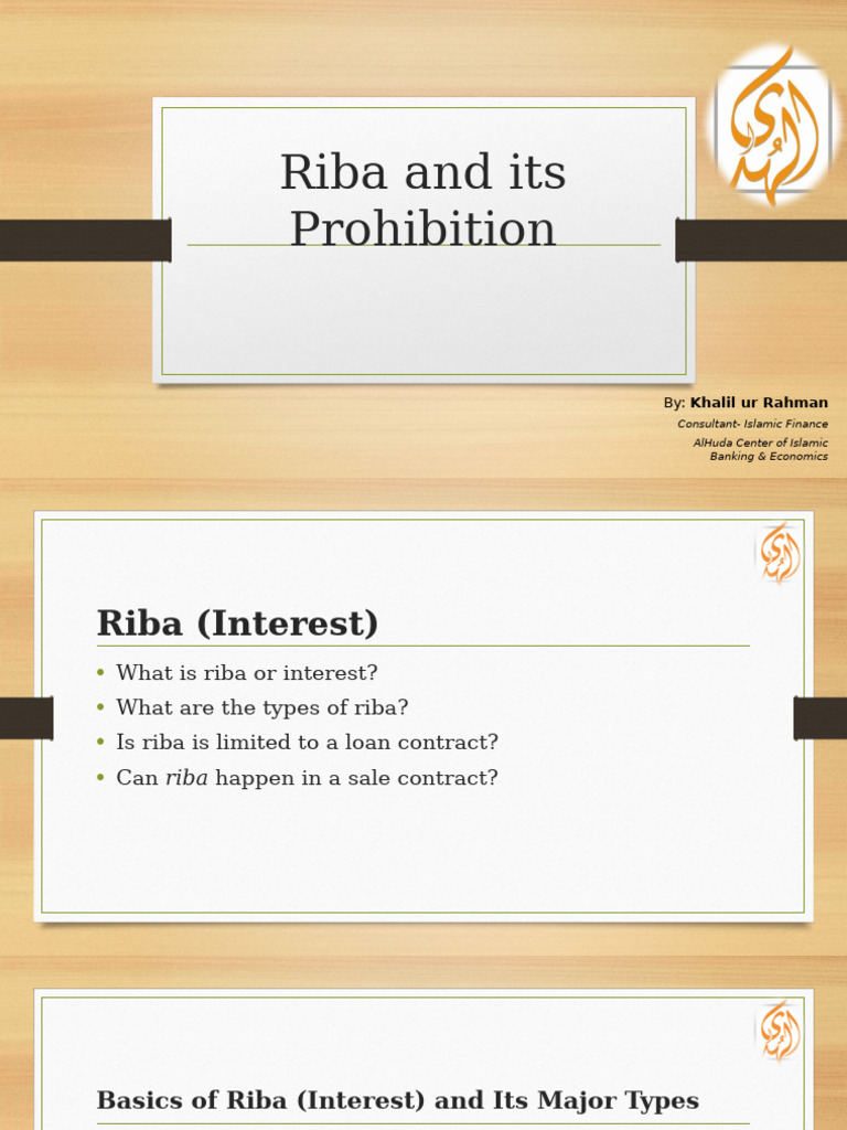Types and Examples of Riba | PDF | Loans | Interest