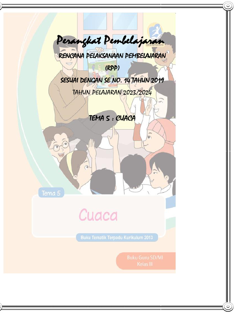 RPP TEMA 5 | PDF