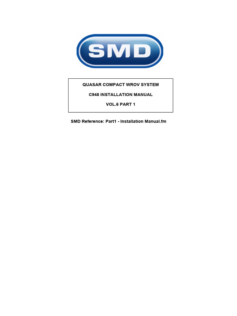 Part1 - Installation Manual | PDF | Power Supply | Screw