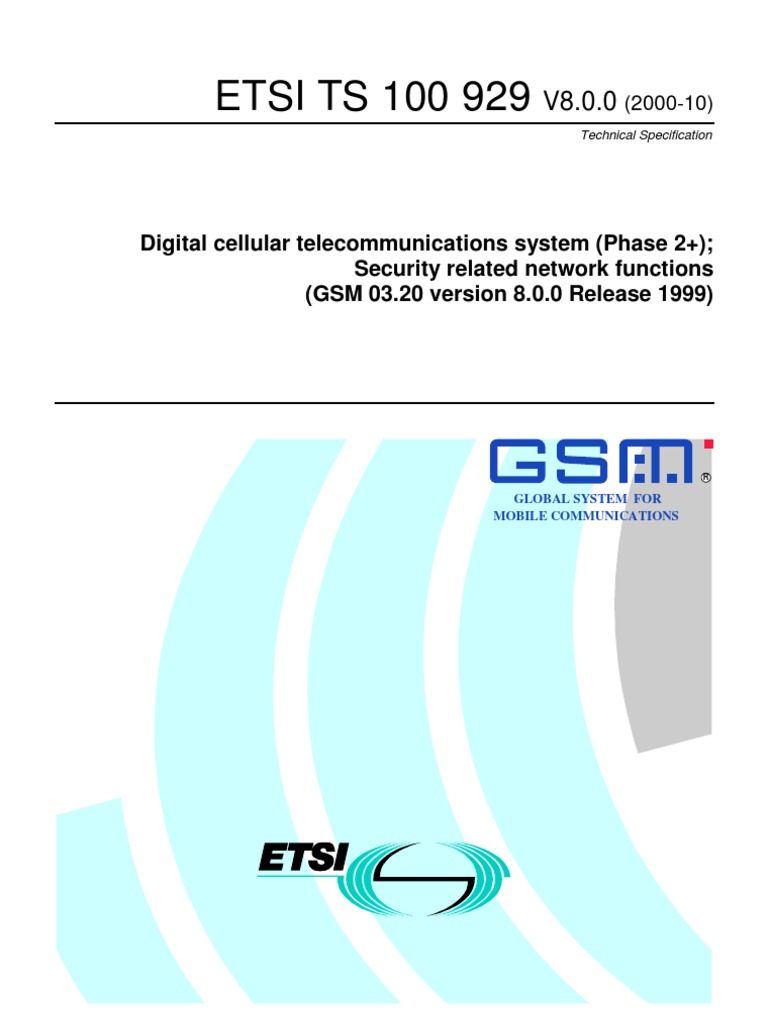 Gsm 03 20 Pdf General Packet Radio Service Gsm