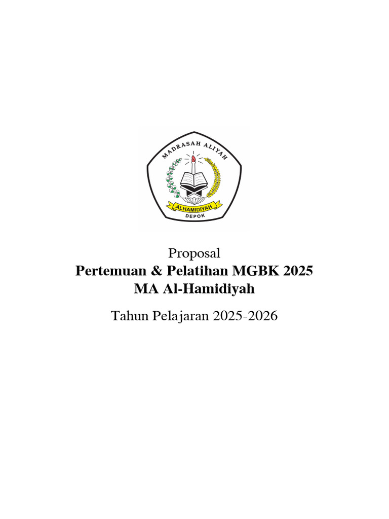 Pelatihan MGBK 2025 di Depok | PDF