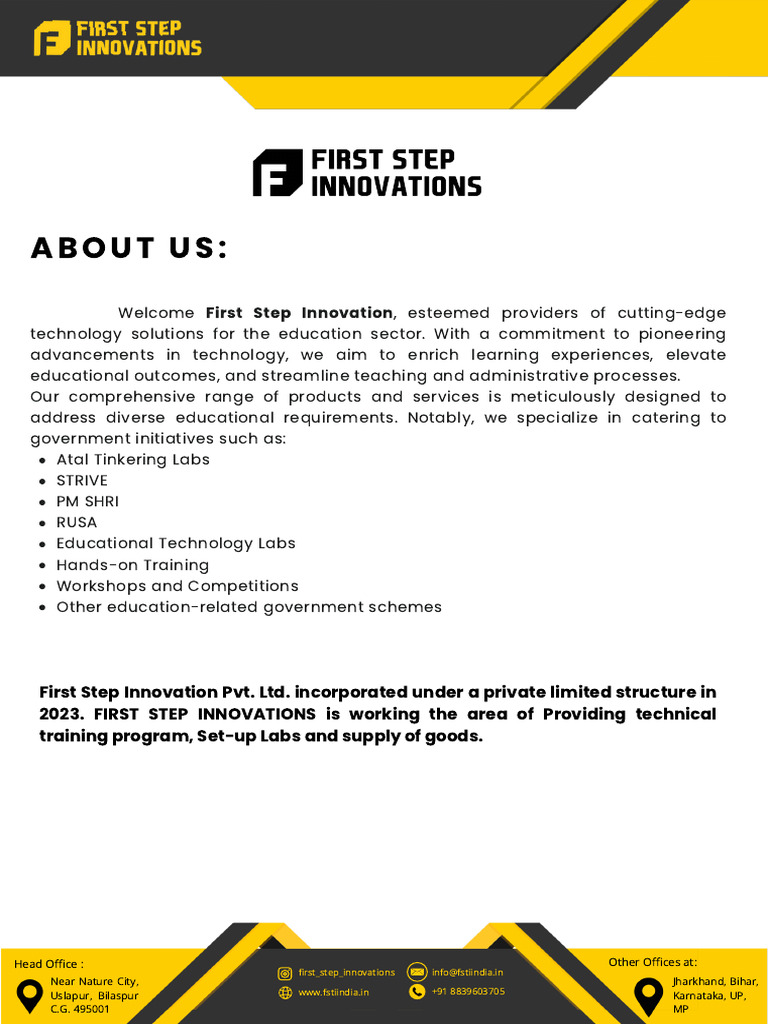 Tinkering & Robotic Lab Proposal | PDF | Teachers | Cognition