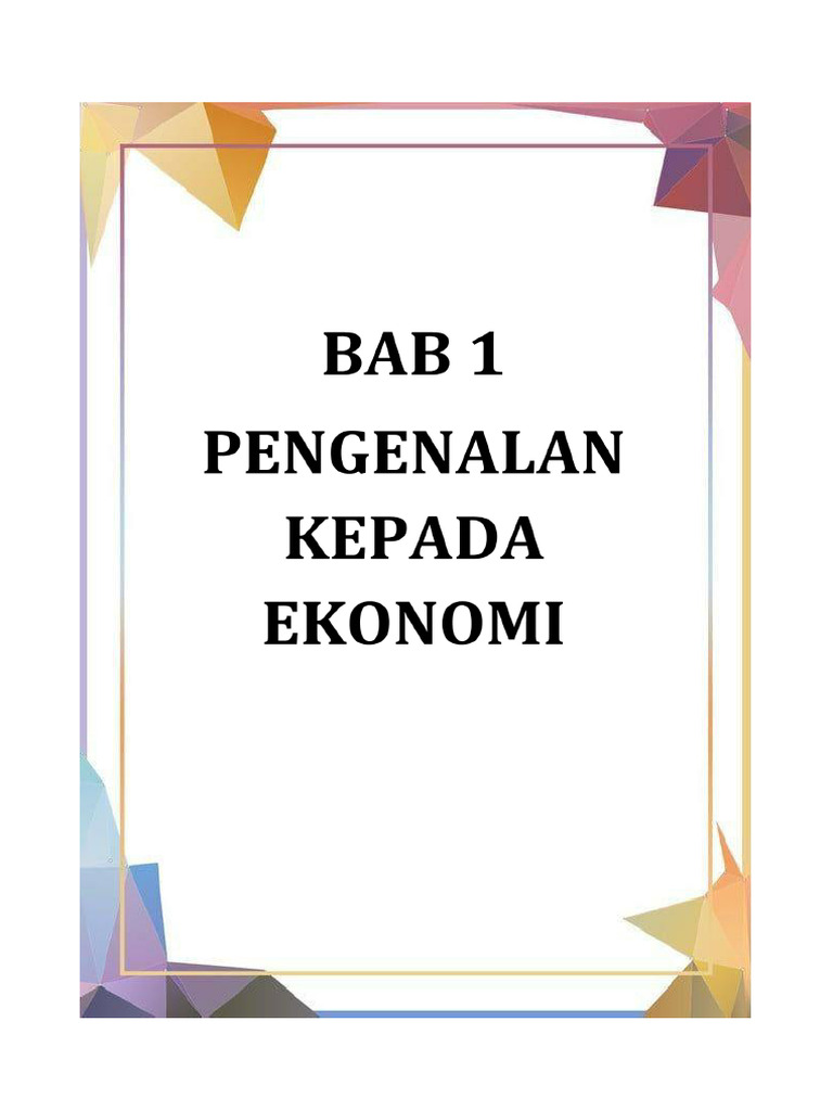 Modul Bab 1 | PDF