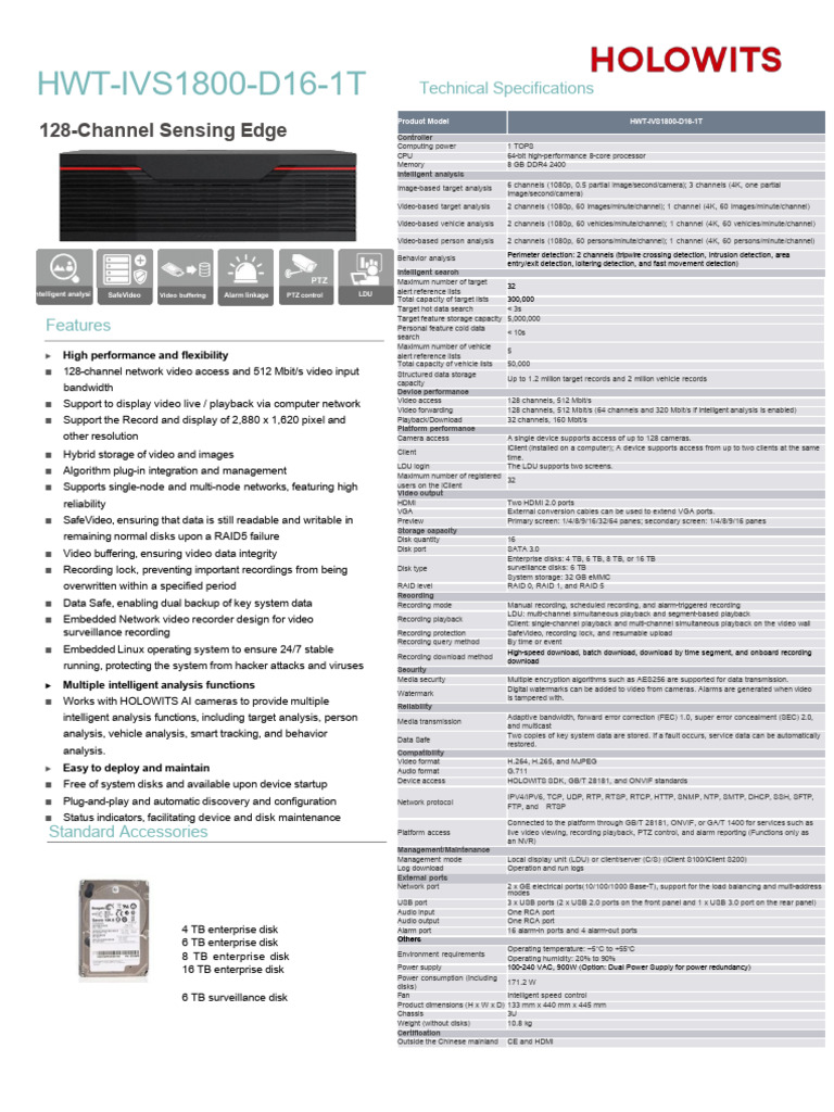 iClient S100: Advanced Video Surveillance System | PDF | Computer ...