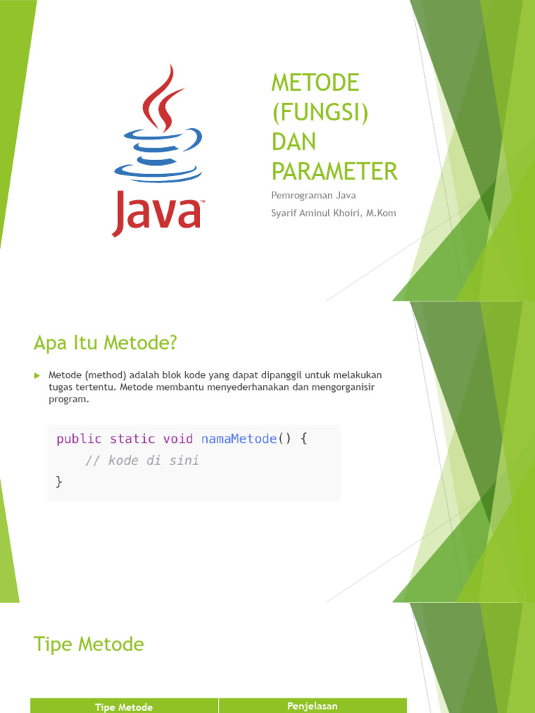 Metode Dan Parameter | PDF