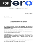 Employment Letter for OHIP Application | PDF