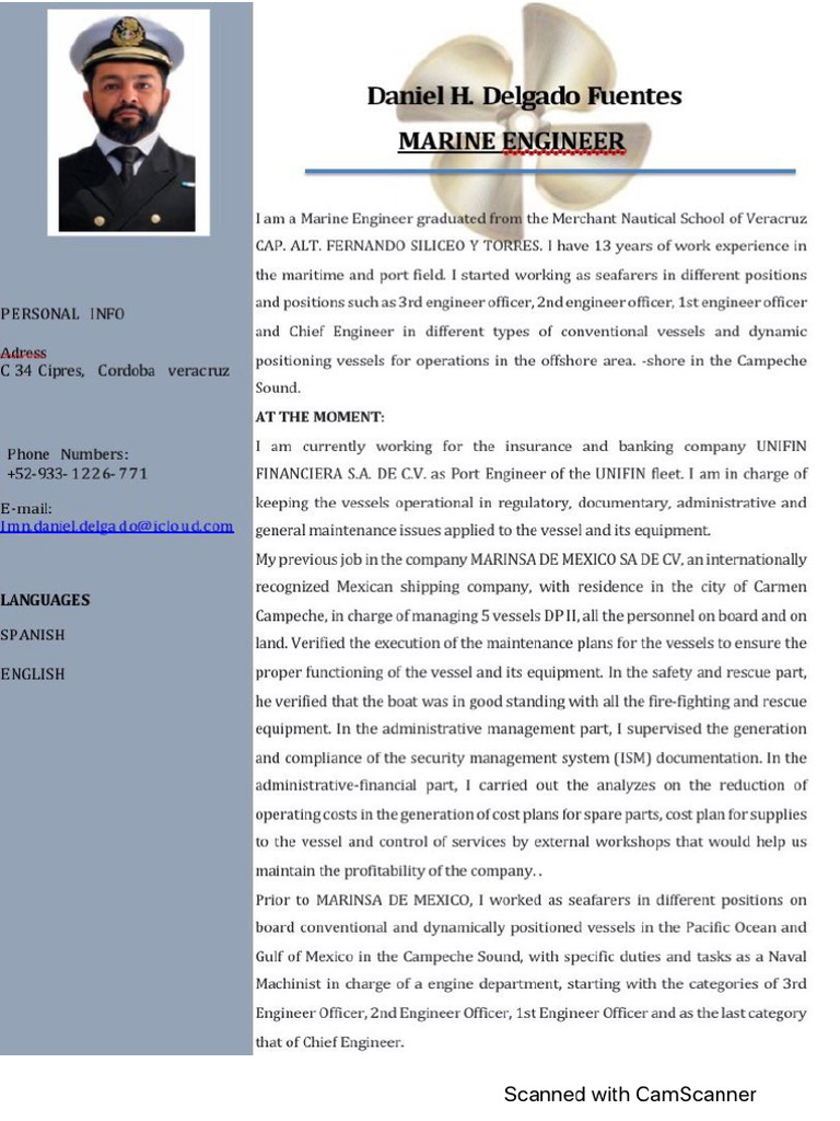 Resume Daniel Degado | PDF