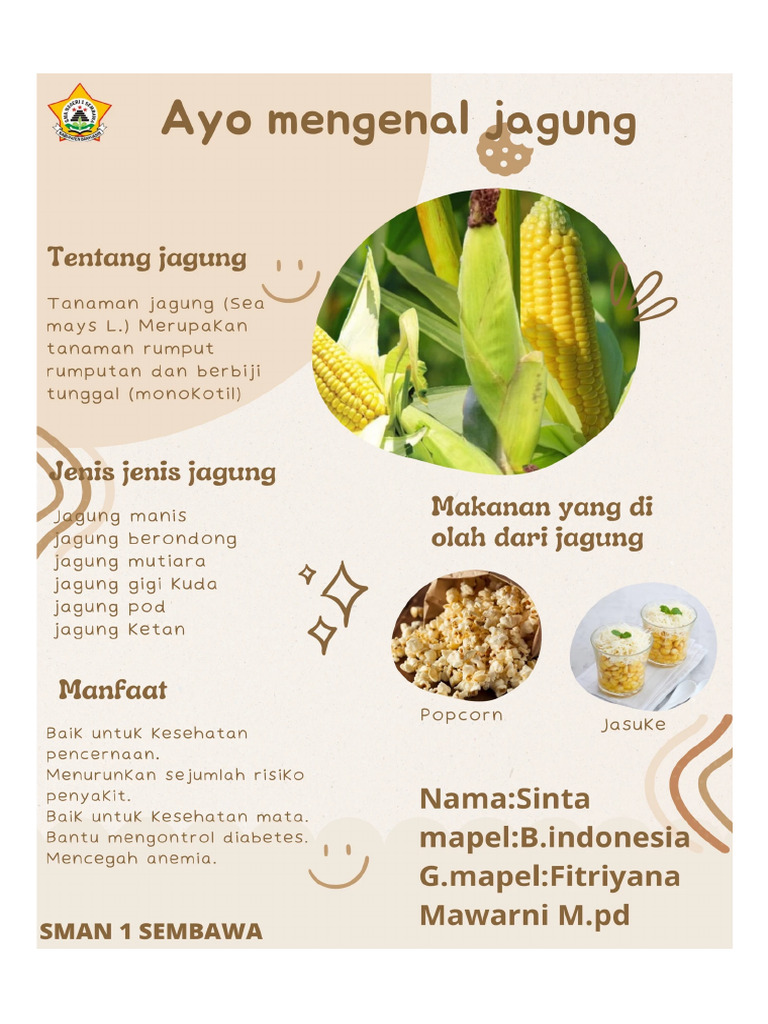Poster Tentang Jagung | PDF