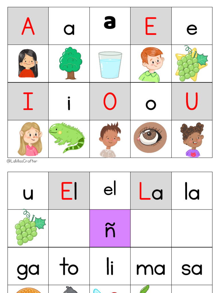 Tarjetas de Sonidos Meì-Todo Sarita Primer Trimestre | PDF