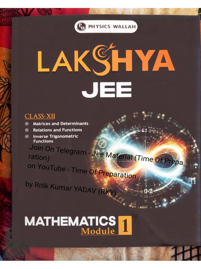Lakshya JEE Maths Module 1 @bookwormcbseee | PDF