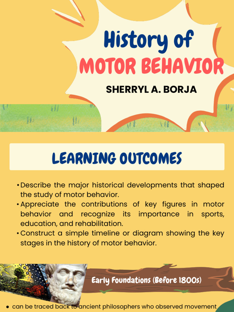 History of Motor Behavior | PDF | Psychology | Nervous System