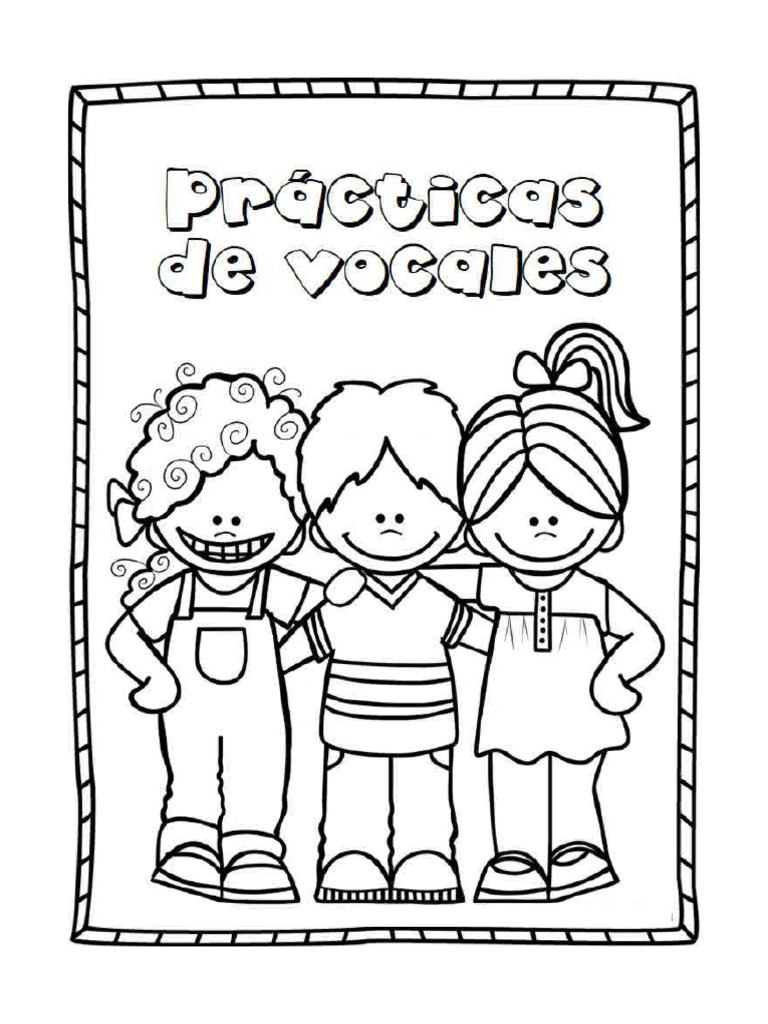 Libro para Practicar y Repasar Las Vocales | PDF