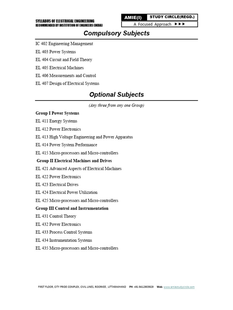 Syllabus Btech Electrical | PDF | Transmission Line | Electric Power ...