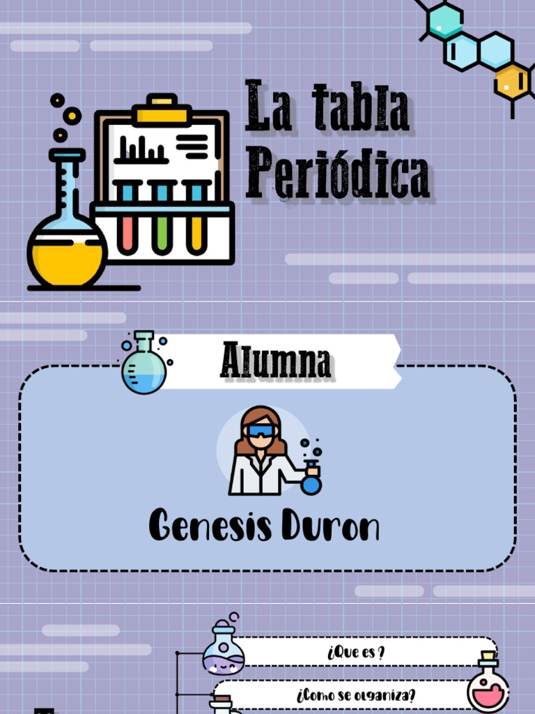 Guía Completa sobre la Tabla Periódica | PDF | Tabla periódica | Química