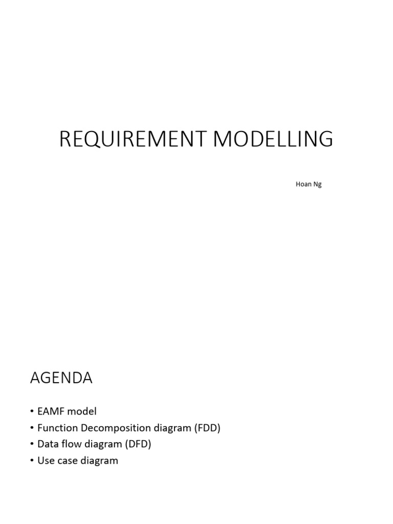 MM07 Requirement Modelling | PDF