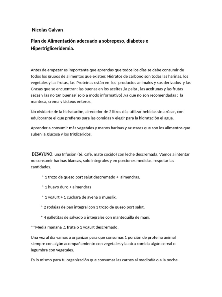 Nicolas Galvan | PDF | Vegetales | ensalada