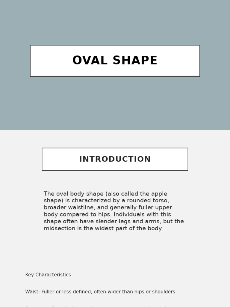 Oval Shape Final | PDF