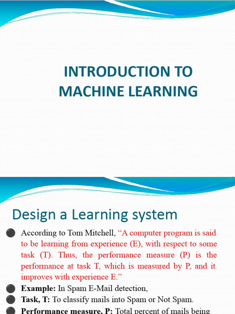 Design of Learning System | PDF | Machine Learning | Hypothesis