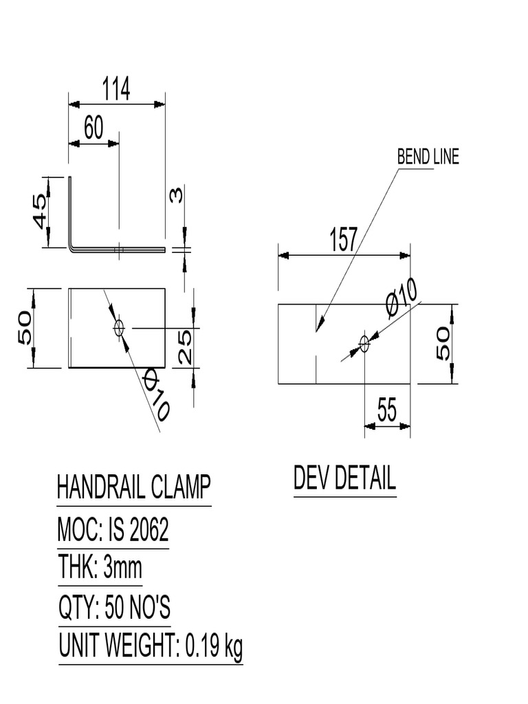 Handrail Clamp | PDF
