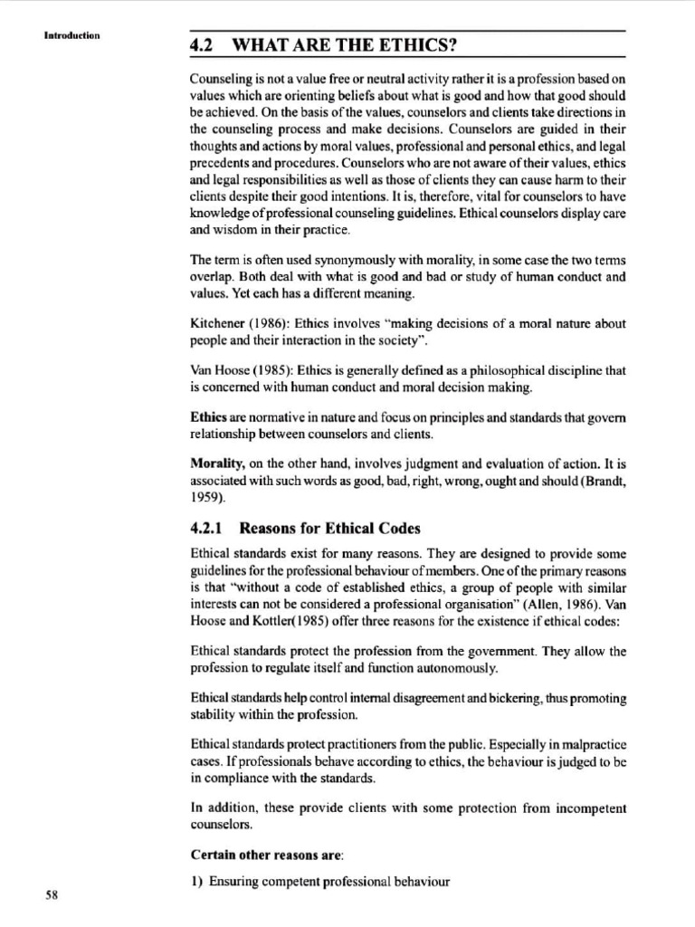 Ethics Unit 1 | PDF | Morality | Autonomy