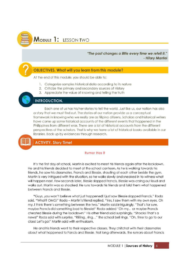 Module 1 Lesson 2 | PDF